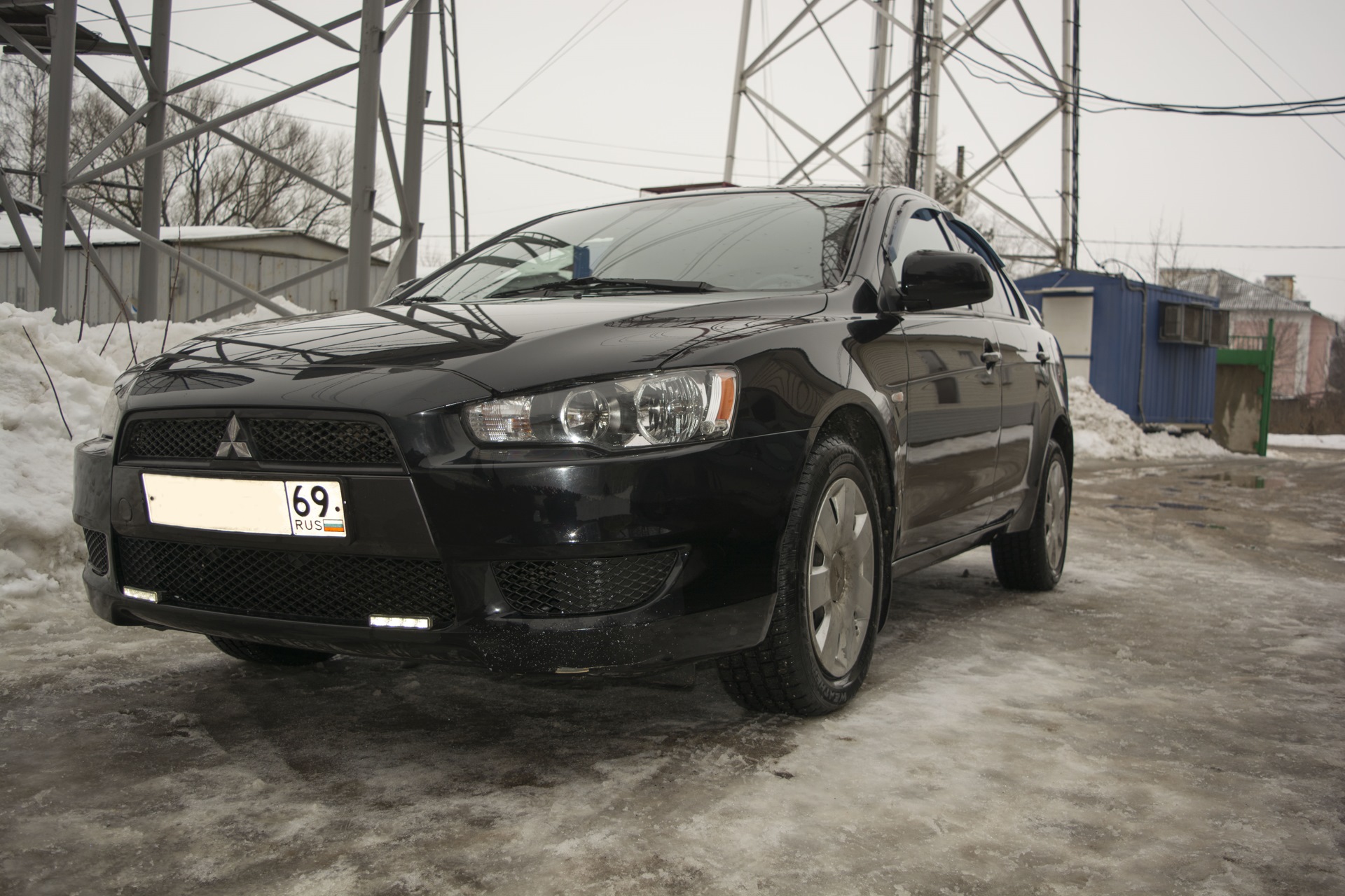 Narva DRL — Mitsubishi Lancer X, 1,5 л., 2008 года | стайлинг | DRIVE2