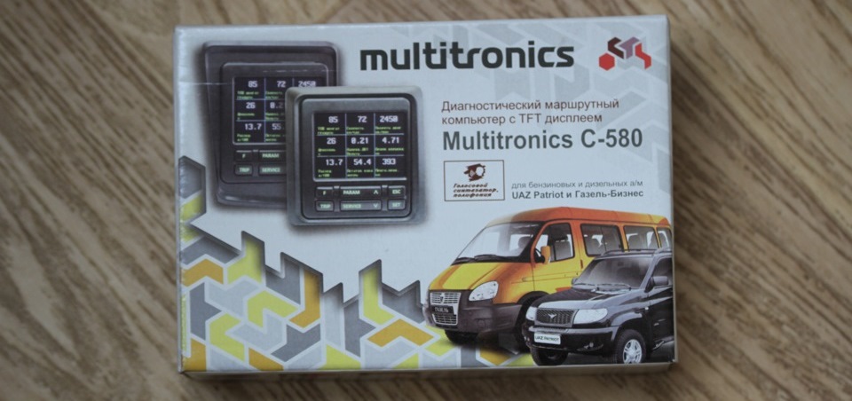 Маршрутный компьютер Multitronics C-580 — УАЗ Patriot, 2,7 л, 2009 года | электроника | DRIVE2