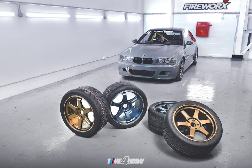 Фотографии новых TE37 Ultra — BMW M3 Coupe (E46), 3,2 л, 2006 года ...