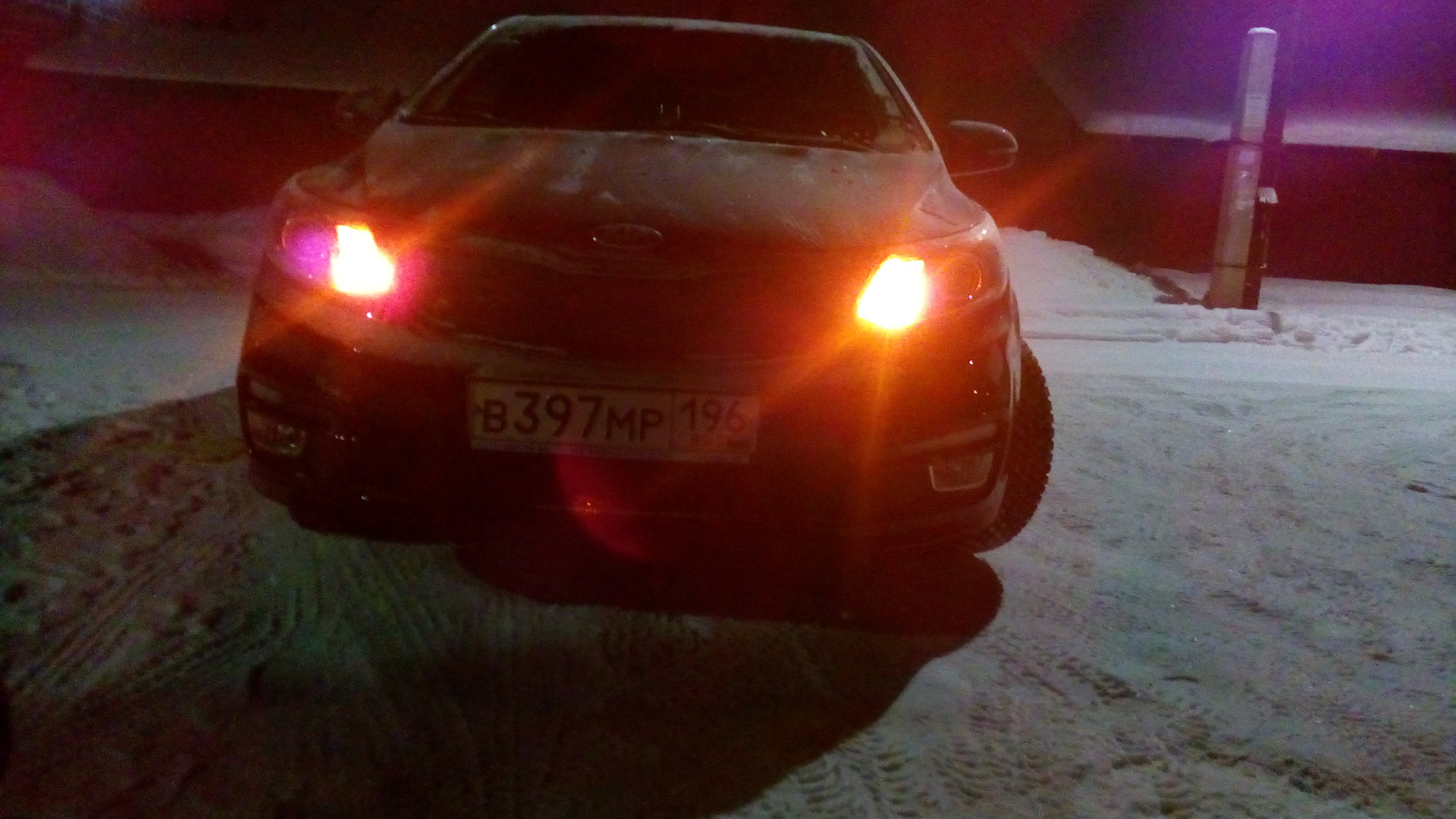 оранжевые лампочки в габариты — KIA Rio (3G), 1,6 л, 2015 года | другое ...