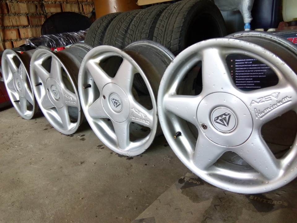 AZEV C R16 7.5j ET35 5x112 — Audi A3 (8P), 2 л, 2003 года | колёсные ...