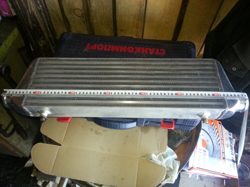 Маслокулер.Интеркулер. — Lada Калина Спорт (1G), 1,6 л, 2010 года ...