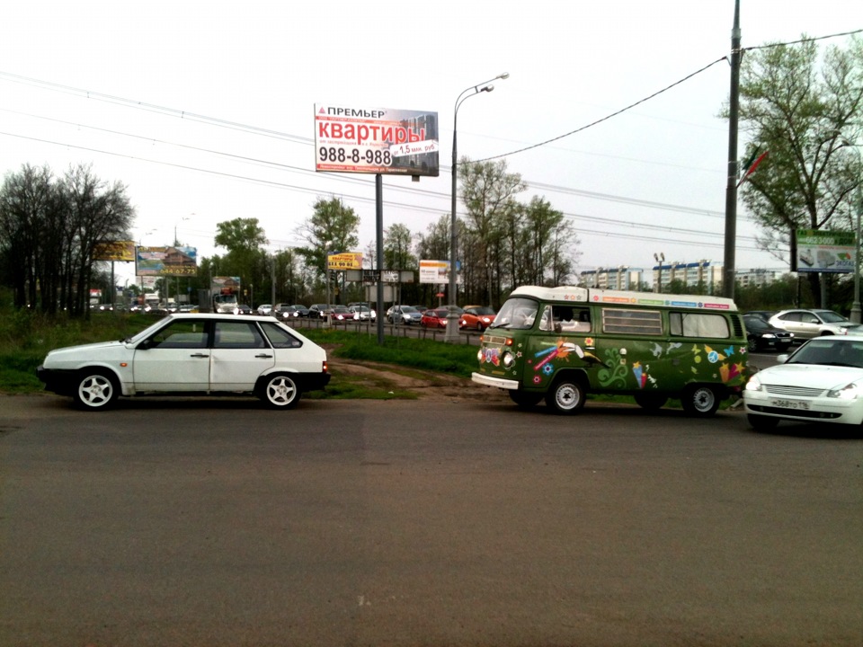 Bus t2 — Lada 21093, 1,5 л, 1996 года | просто так | DRIVE2