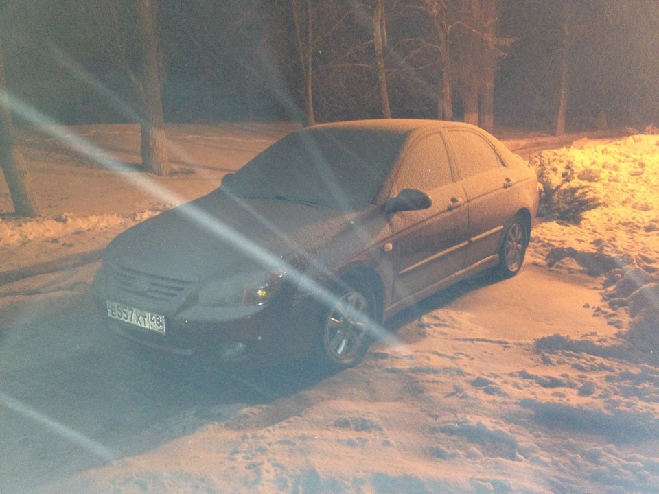тормозные колодки — KIA Cerato (1G), 1,6 л, 2007 года | поломка | DRIVE2