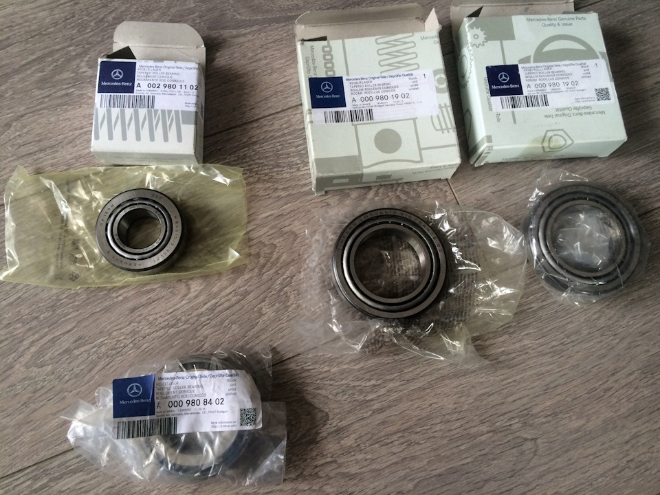 A0009808402 Подшипник конический Mercedes | Запчасти на DRIVE2