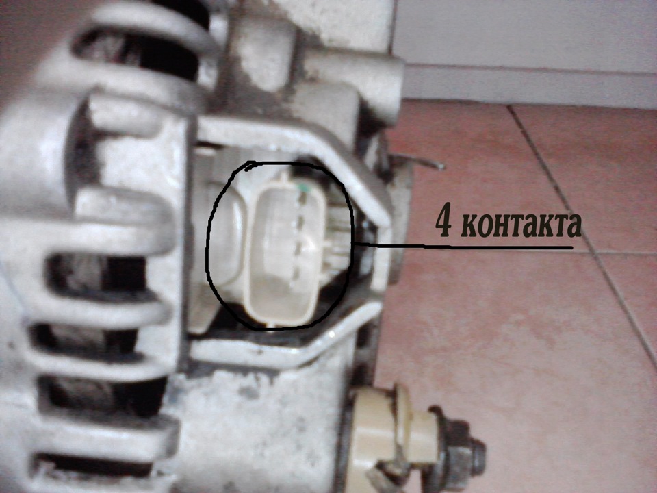 Замена генератора — GRAND TIGER пикап 4WD, 2,4 л, 2007 года | запчасти ...