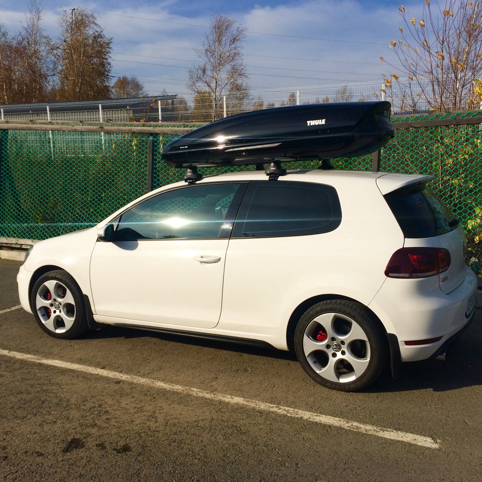 Thule Motion 800 — Volkswagen Golf GTI Mk6, 2 л, 2010 года | аксессуары ...