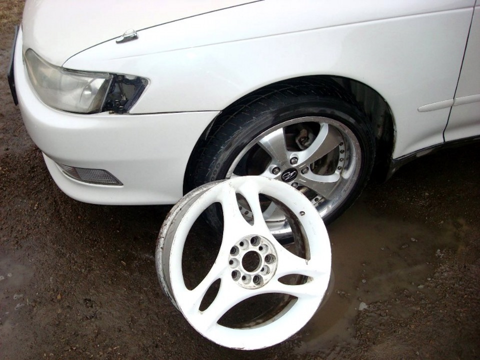 Продам резину Falken 215/40/R18, диски Комплект! — Toyota Mark II (90 ...