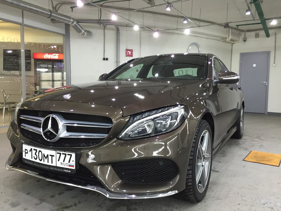мойка Brooklands — Mercedes-Benz C-Class (W205), 1,6 л, 2014 года | фотография | DRIVE2