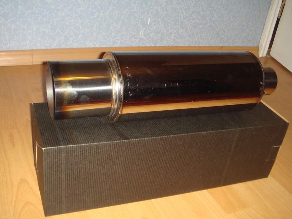 Глушитель (банка) BURN TIP N1 T-304 RACING (Калёное сопло) — Opel Astra ...