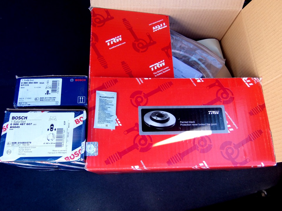 0986487607 Барабанные колодки стояночного тормоза BOSCH | Запчасти на ...