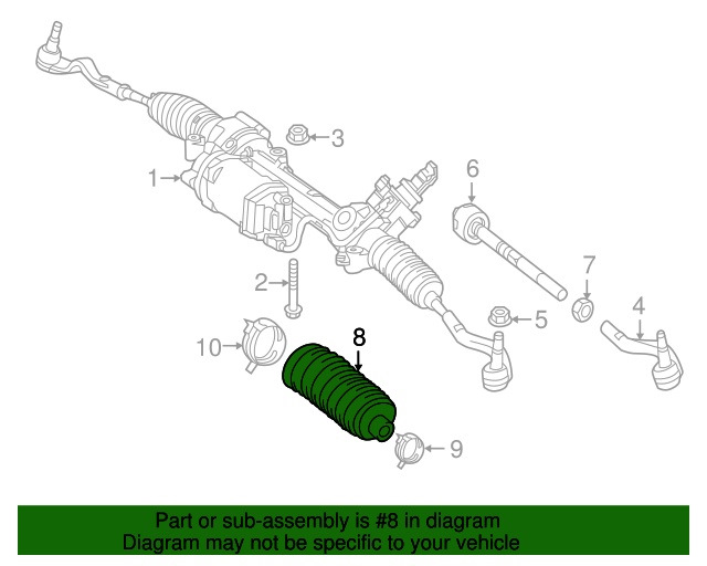 A2124630496 Манжет рейки рулевой Mercedes | Запчасти на DRIVE2