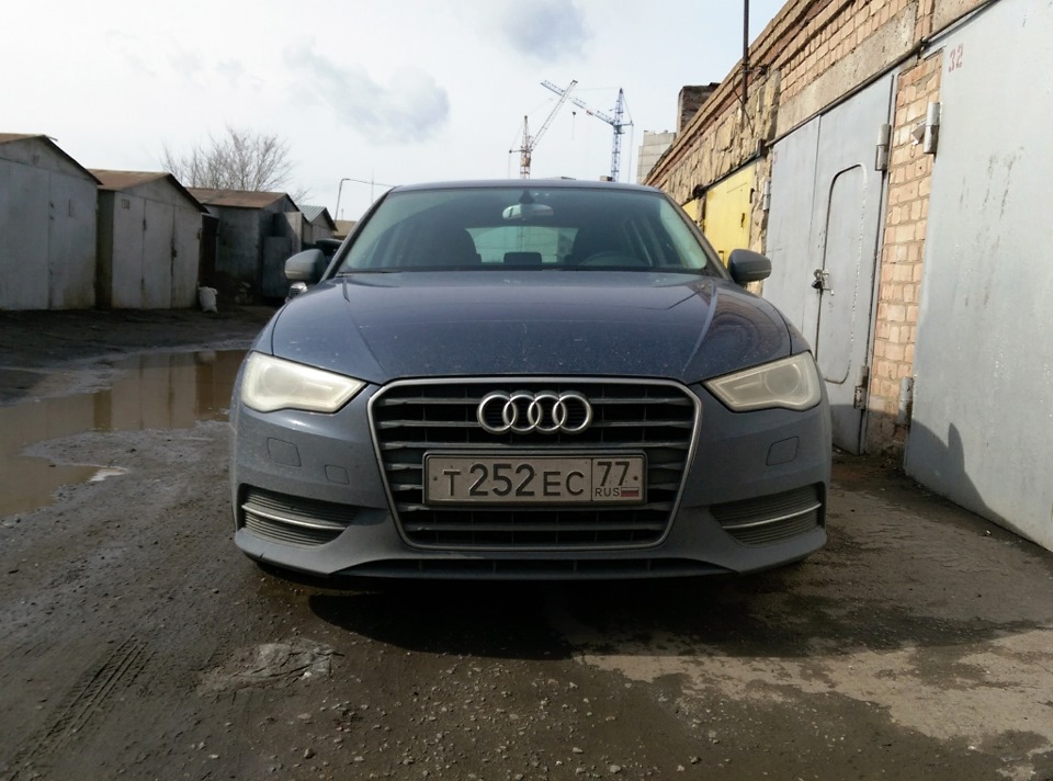 Типа Black Optic Package — Audi A3 Sportback (8VA), 1,4 л, 2013 года ...