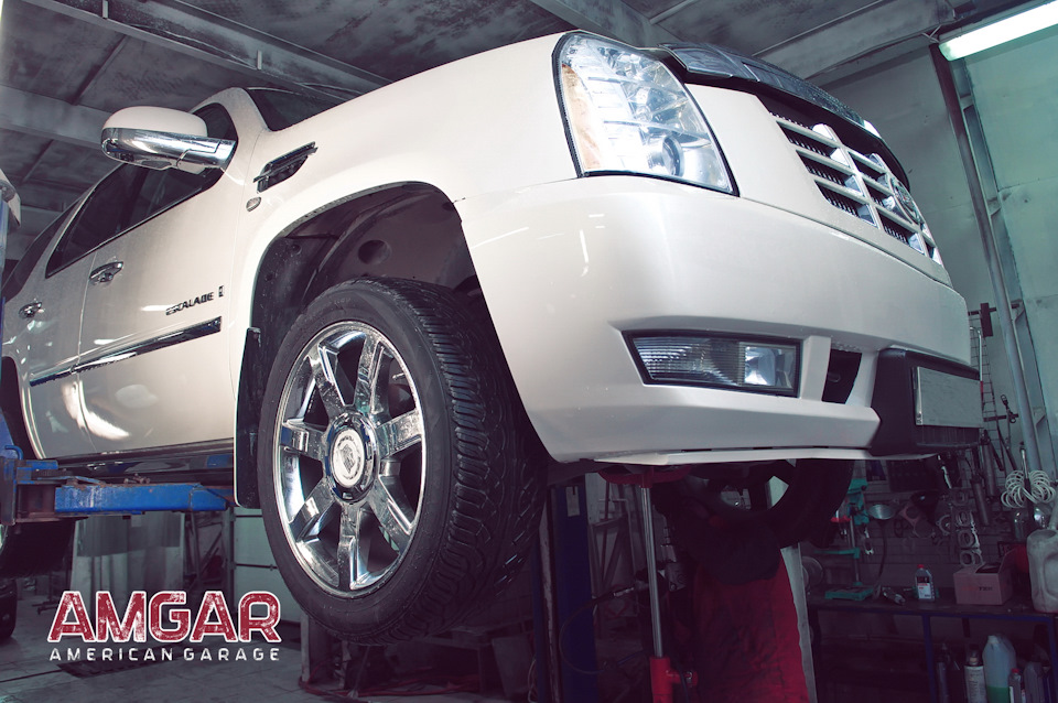 Замена переднего редуктора на Cadillac Escalade 2008 — AMGAR на DRIVE2