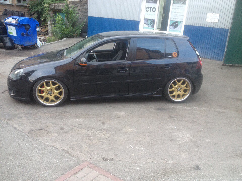 Оригинальные пороги GTD — Volkswagen Golf Mk5, 2 л, 2007 года ...