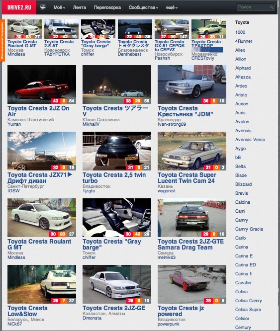 В ДЕСЯТКЕ лидеров! :) — Toyota Cresta (50-60), 1,8 л, 1984 года ...