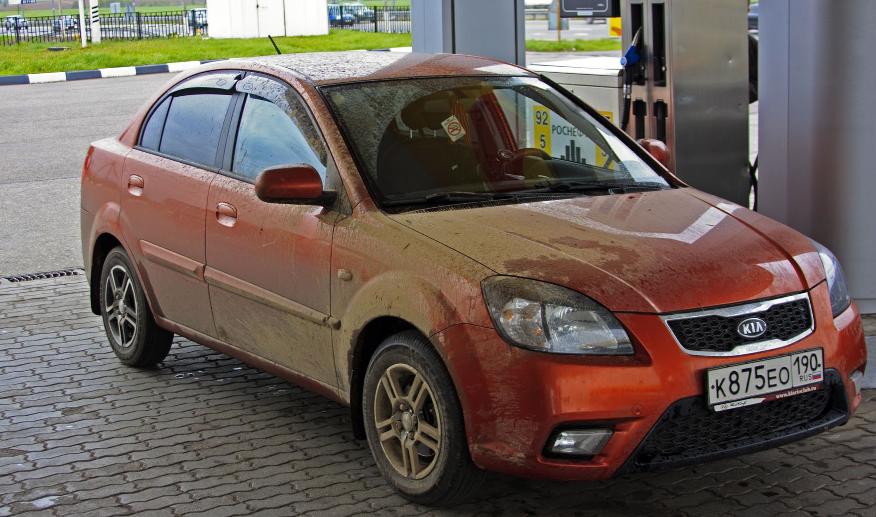 Поиграл во внедорожник. — KIA Rio (2G), 1,4 л, 2009 года | путешествие ...