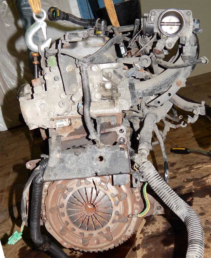 Двигатель Peugeot Citroen 1.6 TU5JP NFZ — Peugeot 306, 1,6 л, 2000 года ...