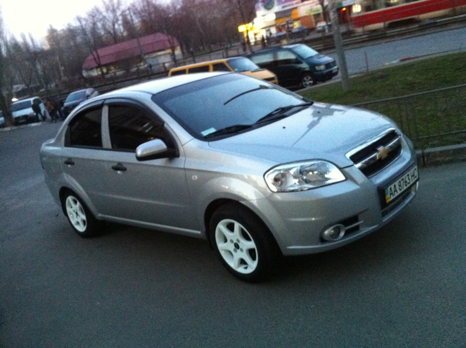Заменил 16 диски обратно на 15. — Chevrolet Aveo Sedan (1G), 1,5 л ...