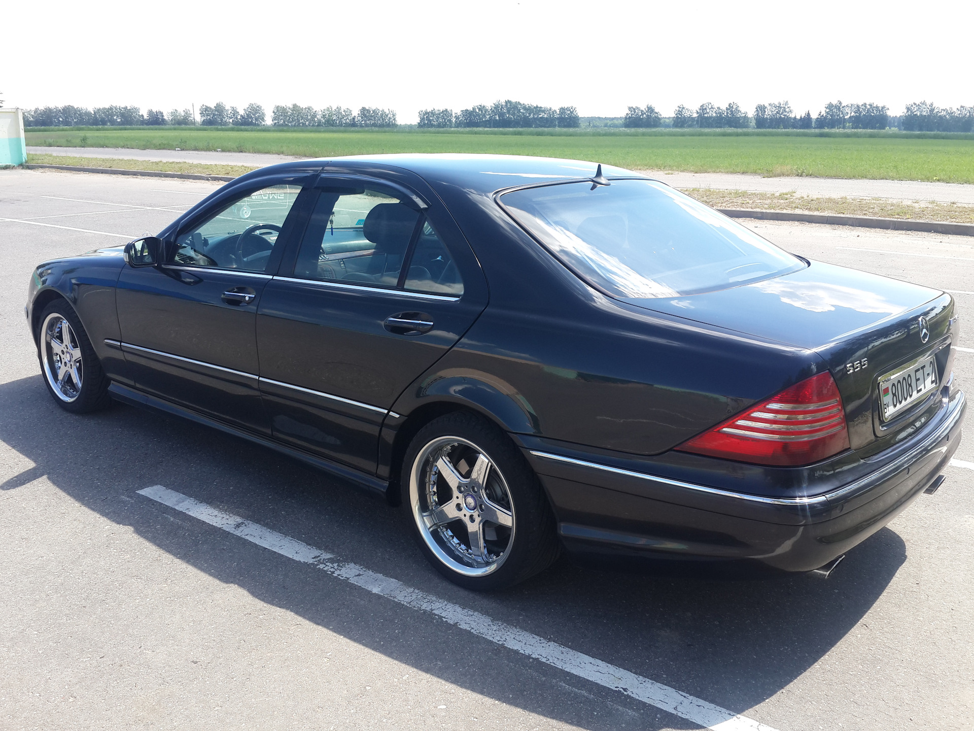 Фото в новом фраке) — Mercedes-Benz S 55 AMG (W220), 5,5 л, 2000 года | фотография | DRIVE2