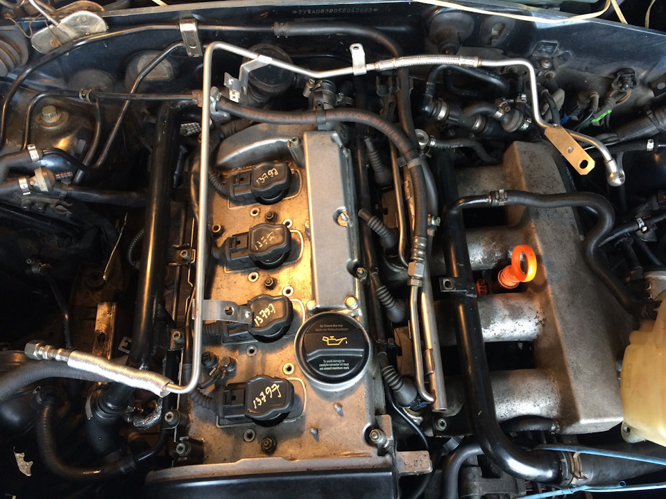 06B145771P Трубка маслопровода VAG | Запчасти на DRIVE2