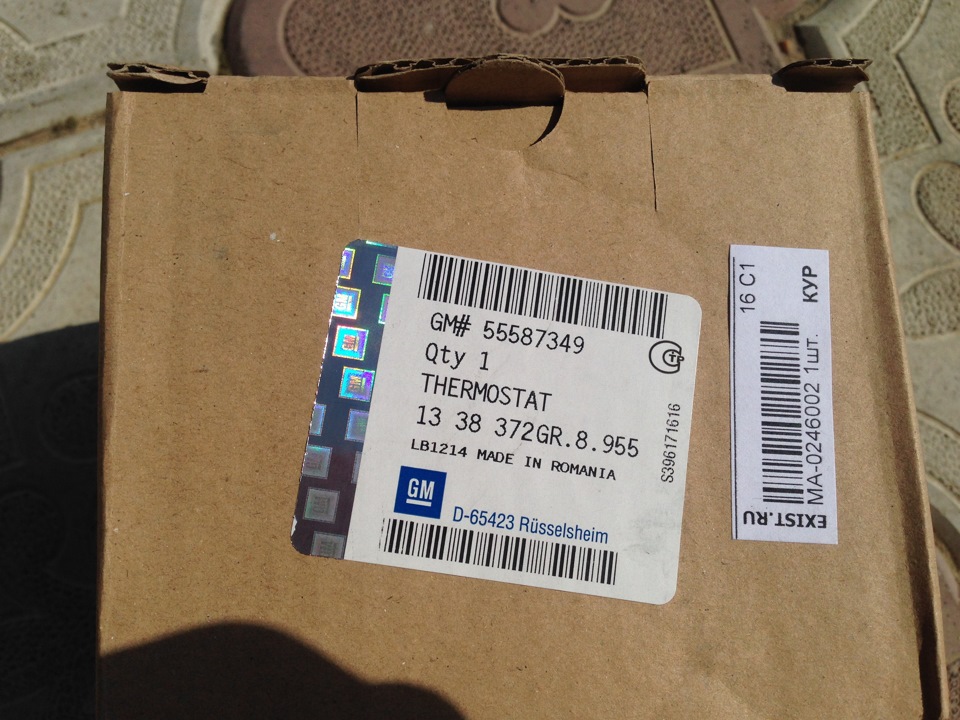 стандартная болячка 1.6 термостат =) — Opel Astra J, 1,6 л, 2011 года ...