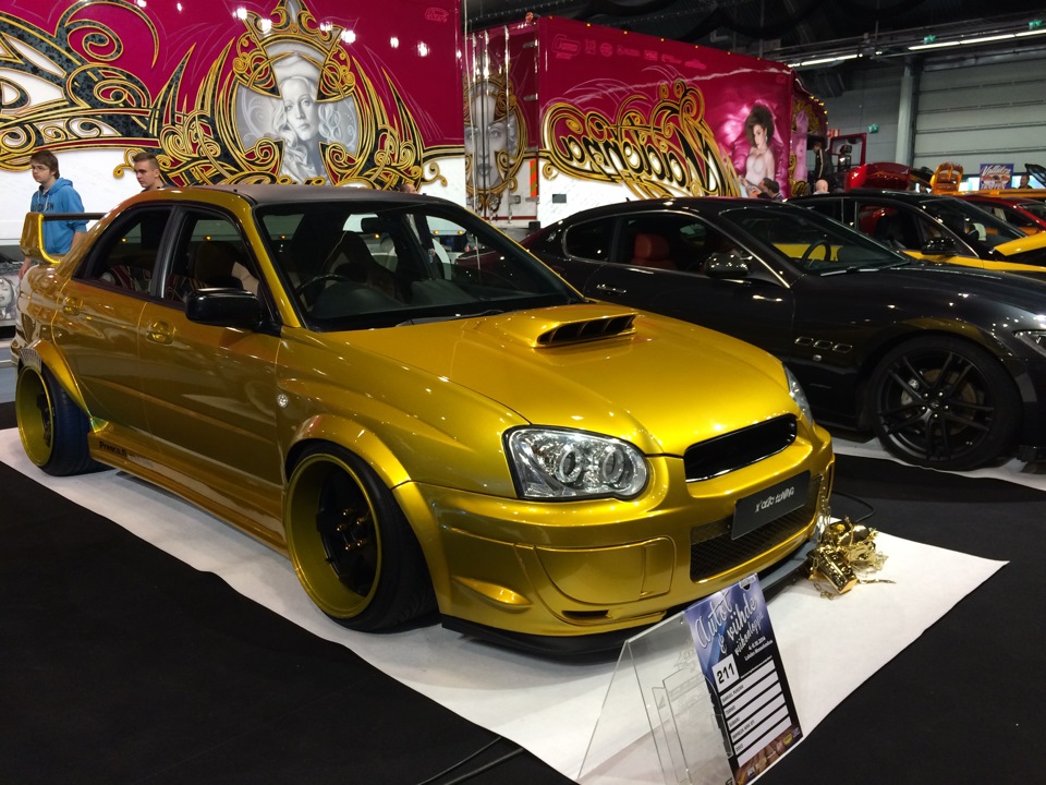 Моя первая европейская выставка Extreme Car Show — Lexus GS (S190), 3 л ...