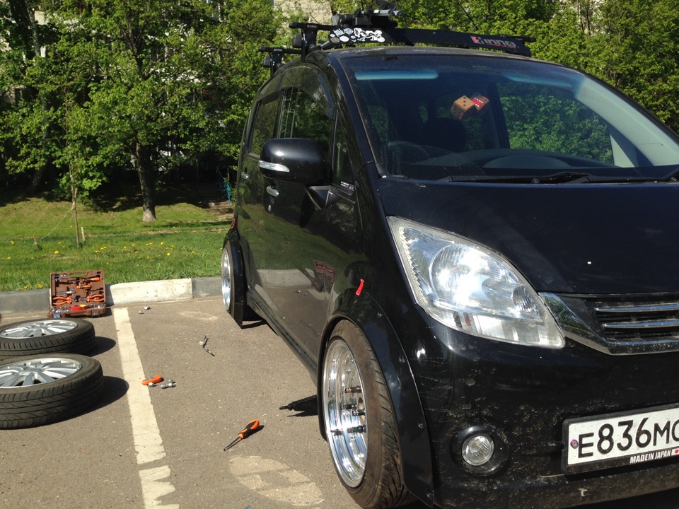 Тизер. Ssr MK-1 — Daihatsu Move (L175/L185), 0,7 л, 2008 года ...