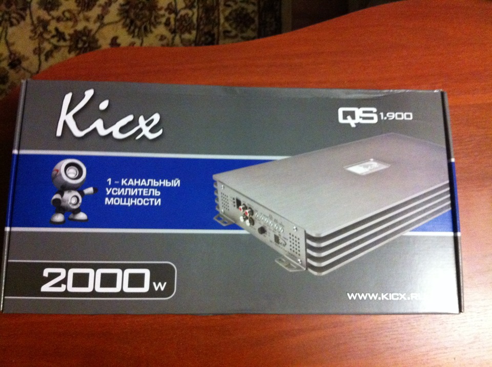 Приехал мой усь Kicx QS-1.900 — Lada 2115, 1,5 л, 2005 года | автозвук | DRIVE2