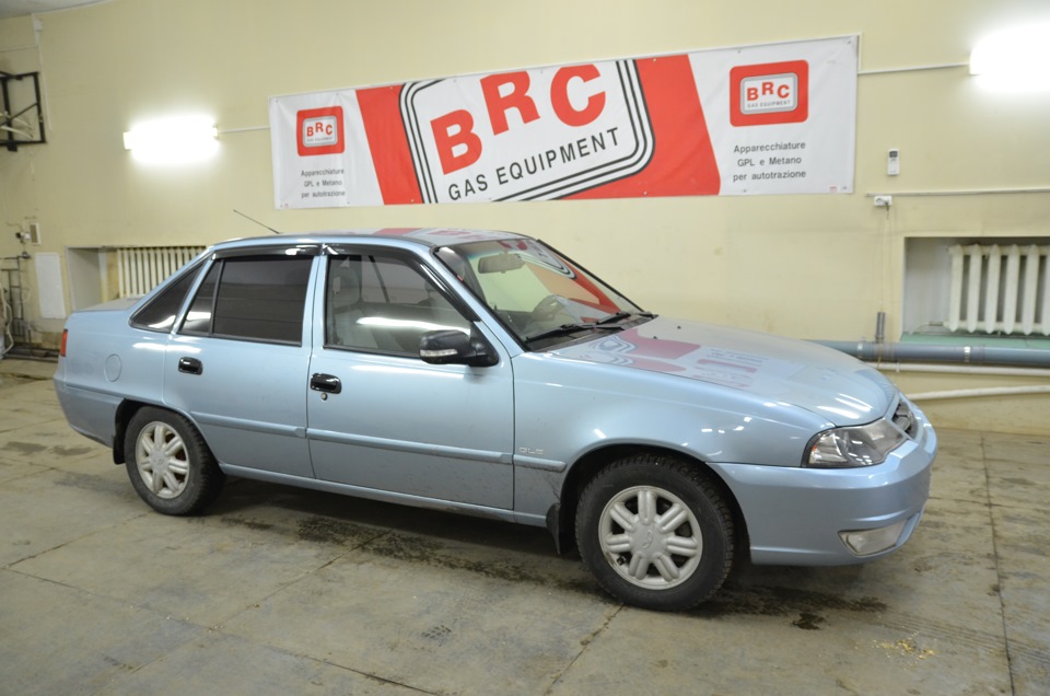 Поддал ГАЗКУ своей Ксюшке!) ГБО 4го поколения BRC Sequent 24 — Daewoo Nexia (N150), 1,6 л, 2013 ...
