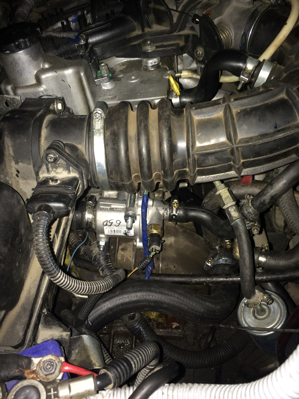 Сод на гранту завершение установки — Lada Приора седан, 1,6 л, 2007 ...