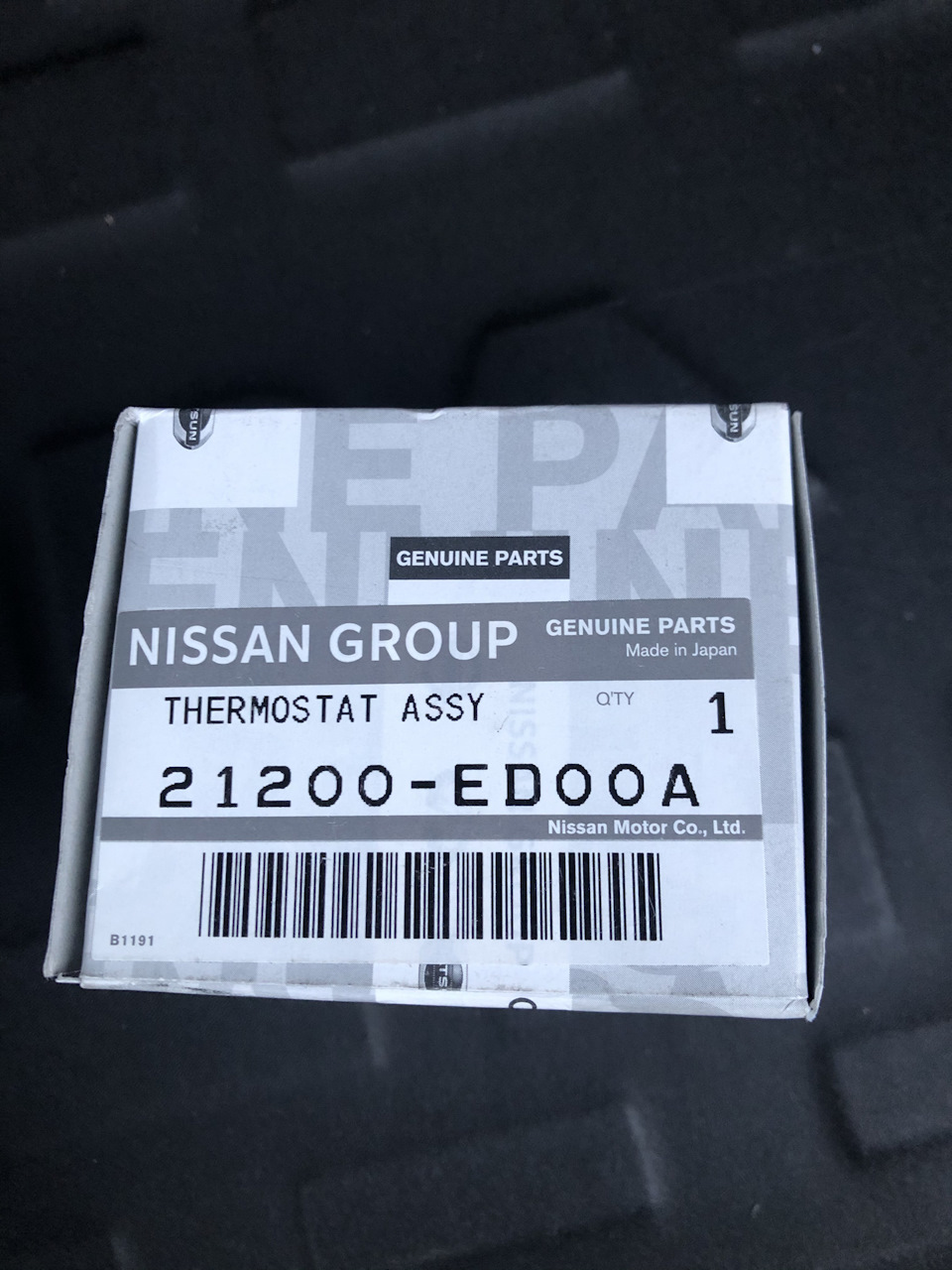 21200ED00A Термостат NISSAN INFINITI | Запчасти на DRIVE2