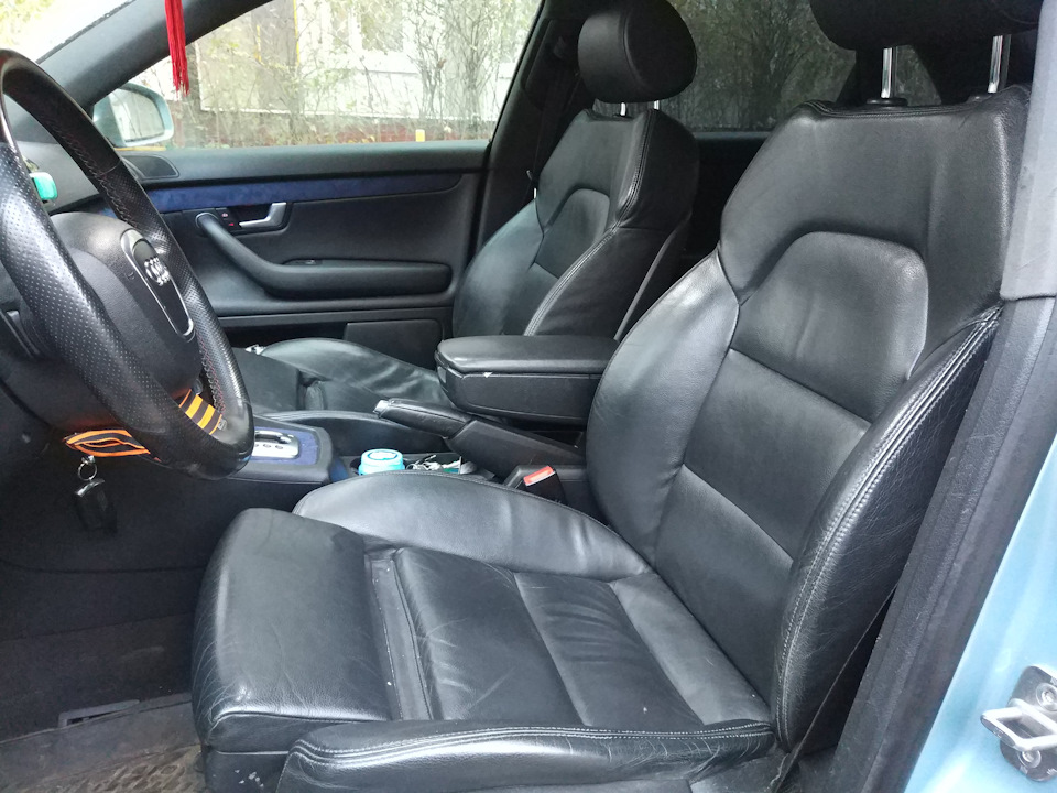 📌 # 114 Установка кожаного s-line салона — Audi A4 (B7), 1,8 л, 2006 ...