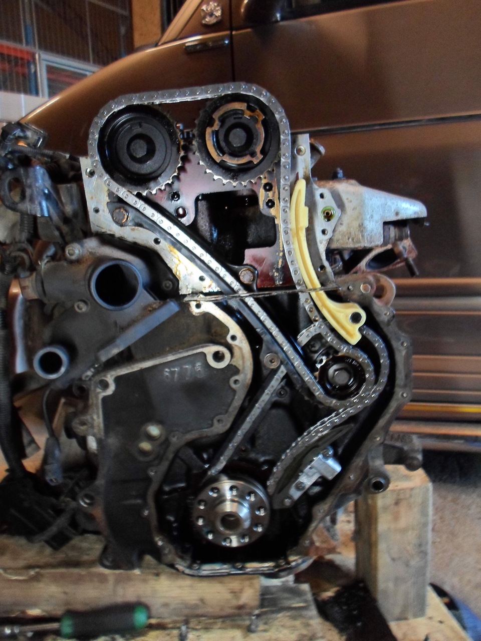 Ремонт часть 2. VR6 ГРМ вторая часть. — Ford Galaxy (Mk I), 2,8 л, 1999 ...