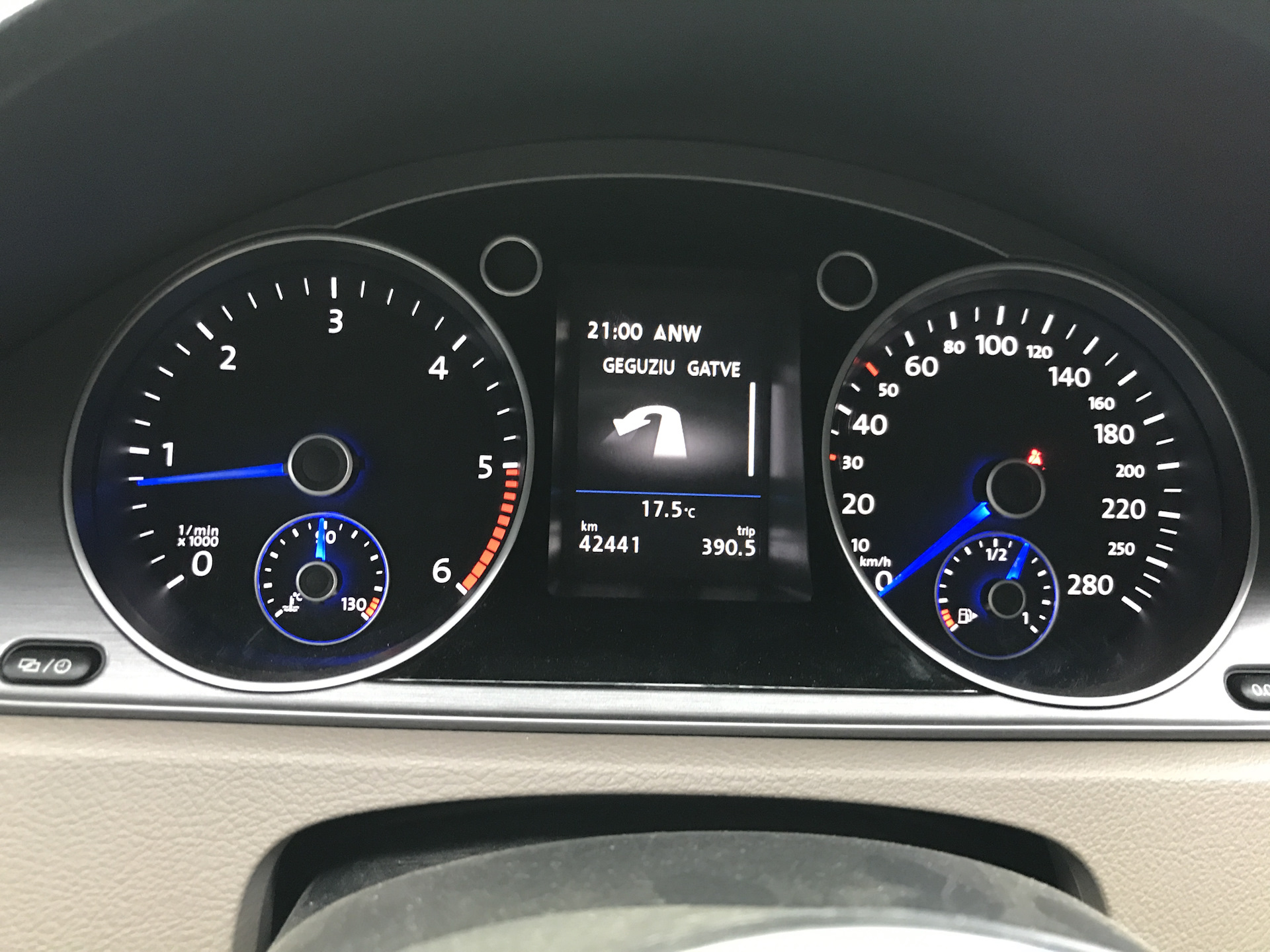 3D instrument cluster — Volkswagen Passat B6, 2 л, 2006 года | стайлинг ...