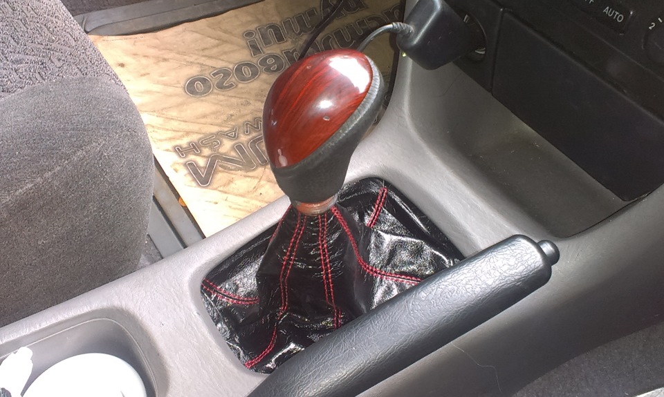 чехол на ручку мкпп — Toyota Caldina (210), 1,8 л, 1999 года ...