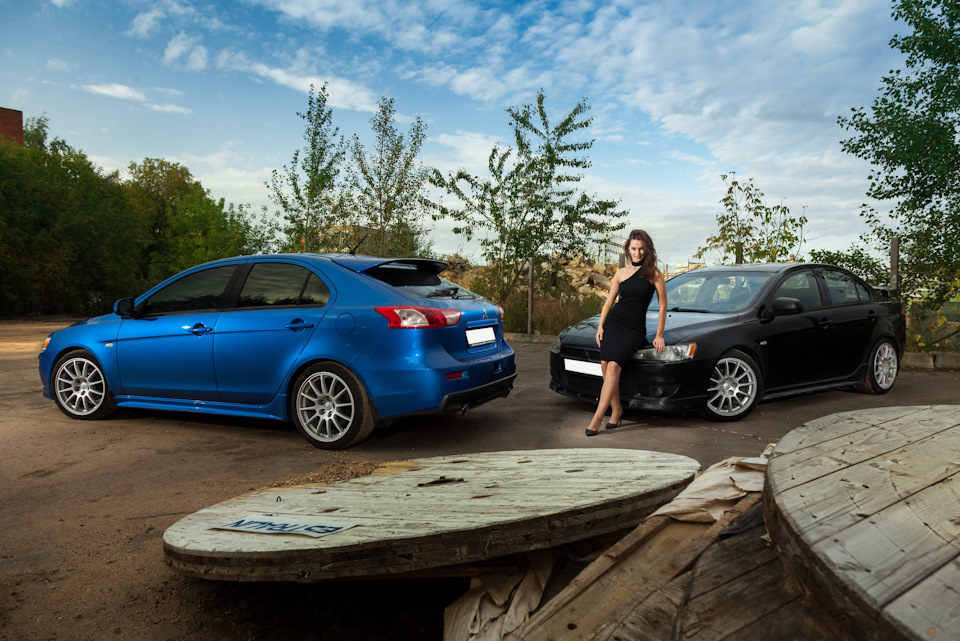 Blue Sportback Ralliart — Сообщество «Girls & Cars» на DRIVE2