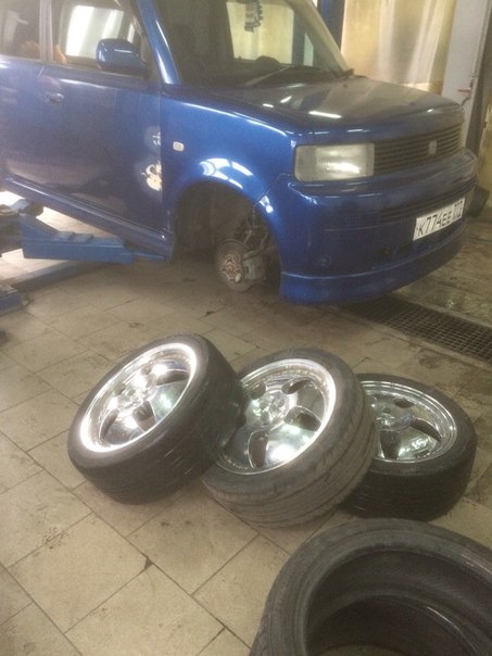 Переобулись — Toyota bB (NCP30), 1,5 л, 2002 года | шины | DRIVE2