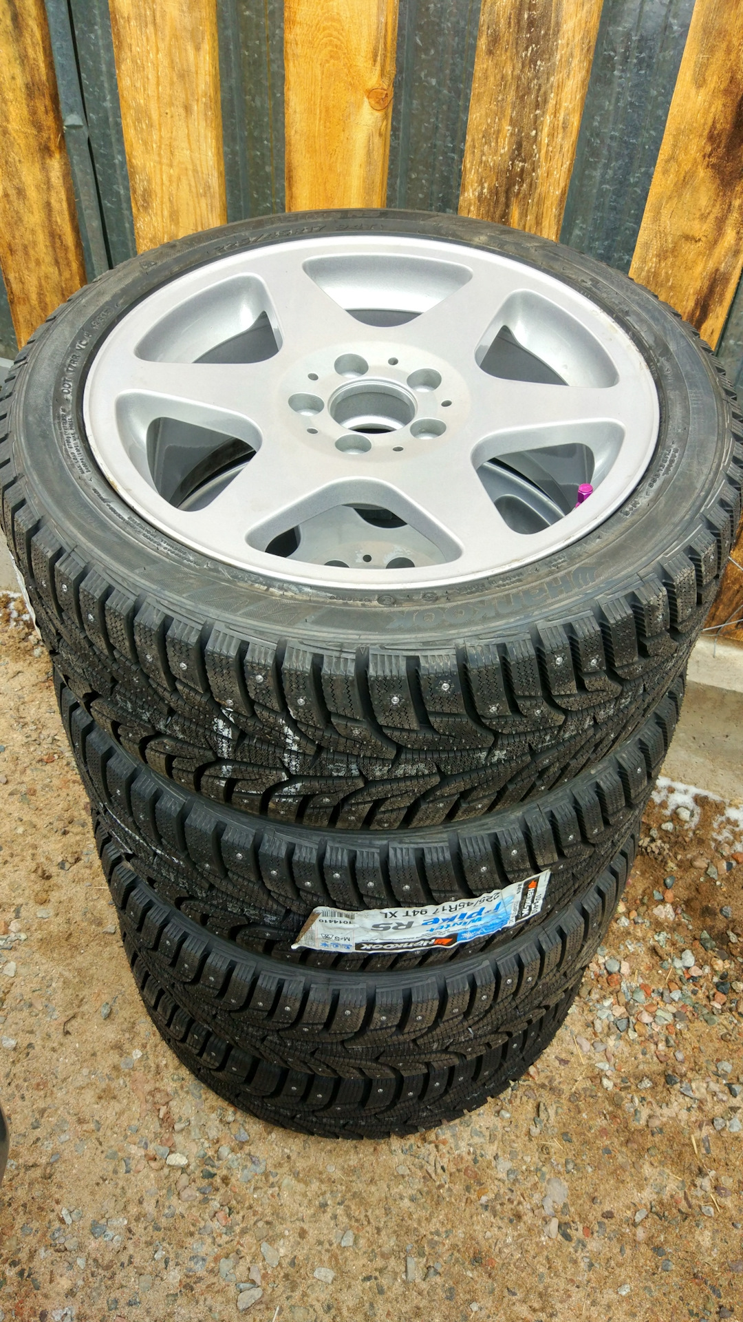 Hankook Winter I-Pike RS W419 — Mercedes-Benz E-Class (W124), 2,8 л ...