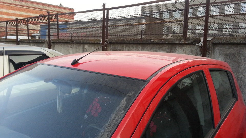 Антенна на крыше — Chevrolet Spark (M300), 1 л, 2011 года | аксессуары ...