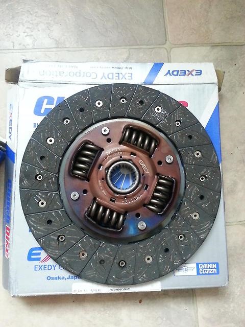 TYD112U Диск сцепления [236 mm] EXEDY | Запчасти на DRIVE2