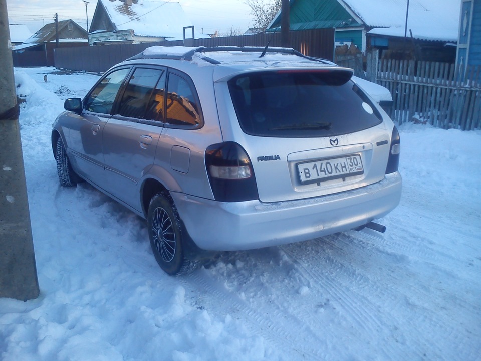 Тонировка стопов. — Mazda Familia (BJ), 1,5 л, 1998 года | тюнинг | DRIVE2