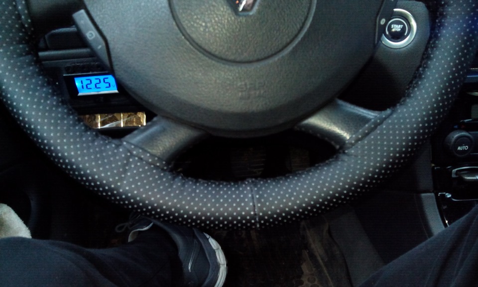 НАКЛАДКА РУЛЬ — Renault Laguna II, 1,9 л, 2001 года | стайлинг | DRIVE2