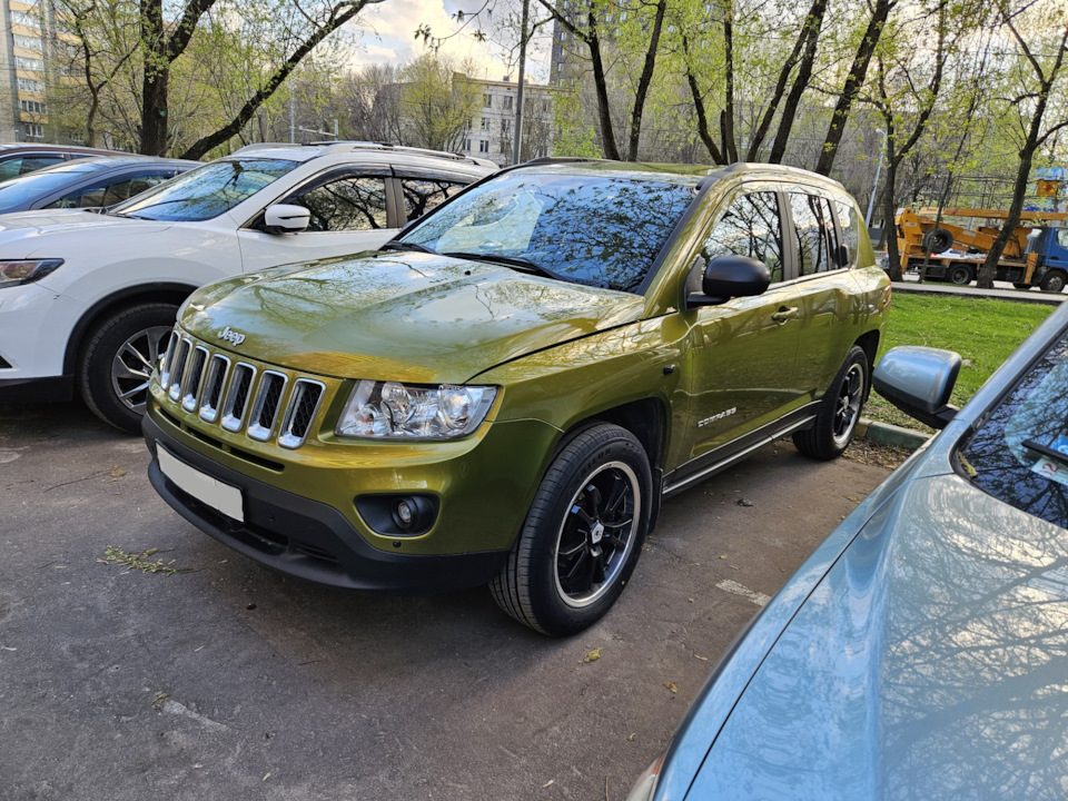 Переобувка пошла не по плану — Jeep Compass (1G), 2,4 л, 2012 года ...