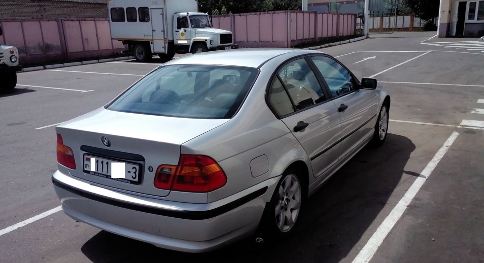 Установка обманки катализатора — BMW 3 series (E46), 2 л, 2002 года ...