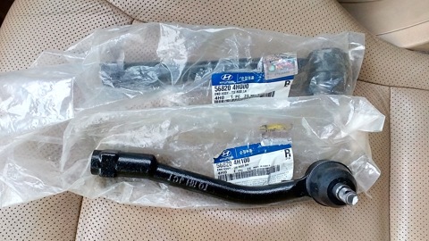 581014HA10 Комплект тормозных колодок. Передняя ось KIA HYUNDAI ...