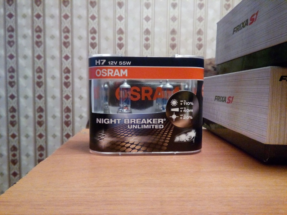Osram Night Breaker Unlimited +110% — Hyundai Sonata VI (YF), 2 л, 2011 ...