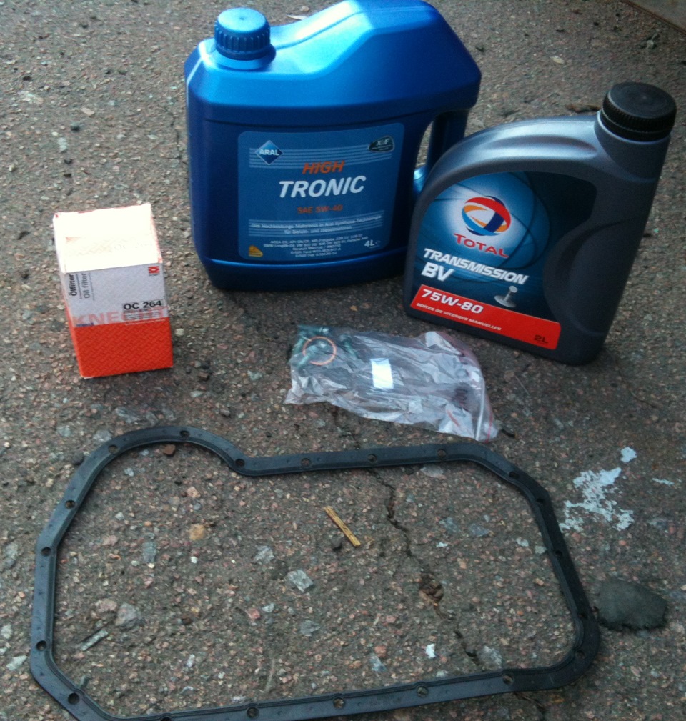 замена масел в двигателе и коробке — Volkswagen Passat B4 2 л 1996 года плановое ТО Drive2