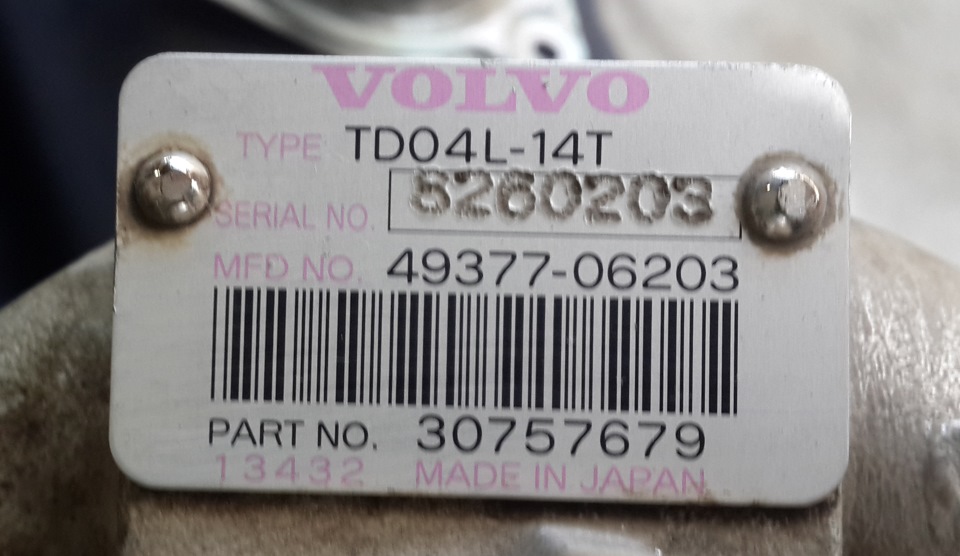 Демонтаж турбины TD04L-14T (ДВС B5254T2) и сюрпризы… — Volvo XC90 (1G ...