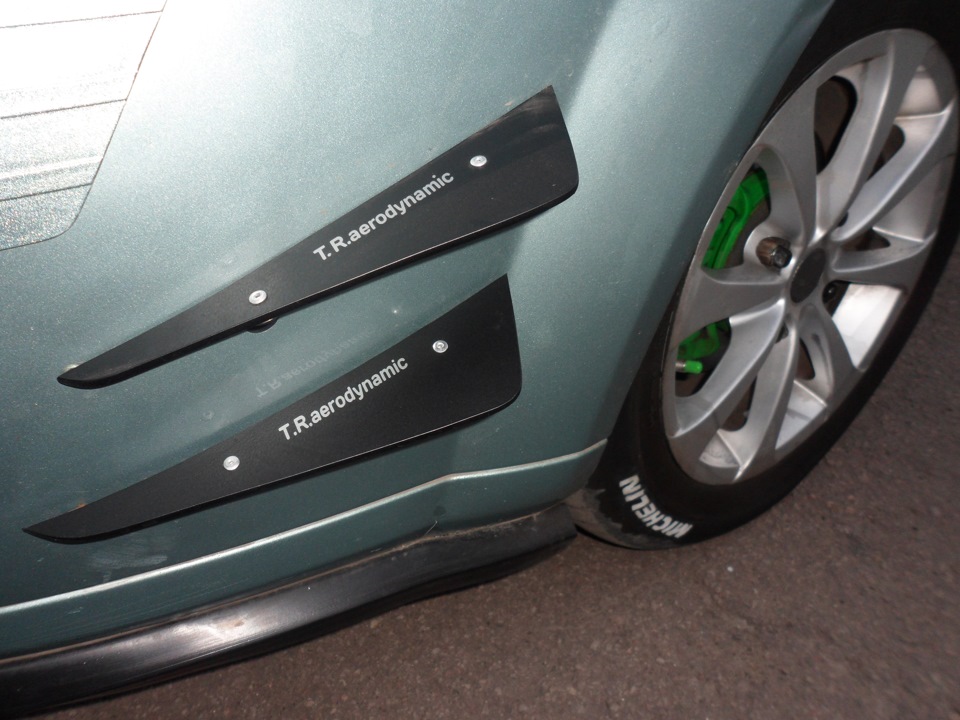 Элероны, сплиттеры. — Chevrolet Lacetti Sedan, 1,8 л, 2007 года ...